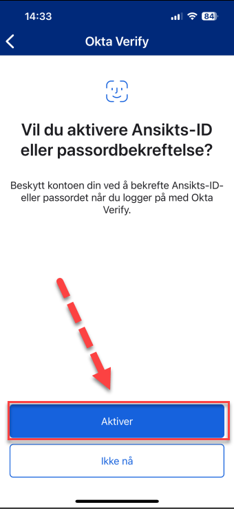 OKTA Verify app som to-faktor autentisering - NorgesGruppen